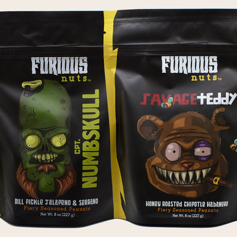 Fiery Seasoned Peanuts | Furious Nuts – Furious Sauces